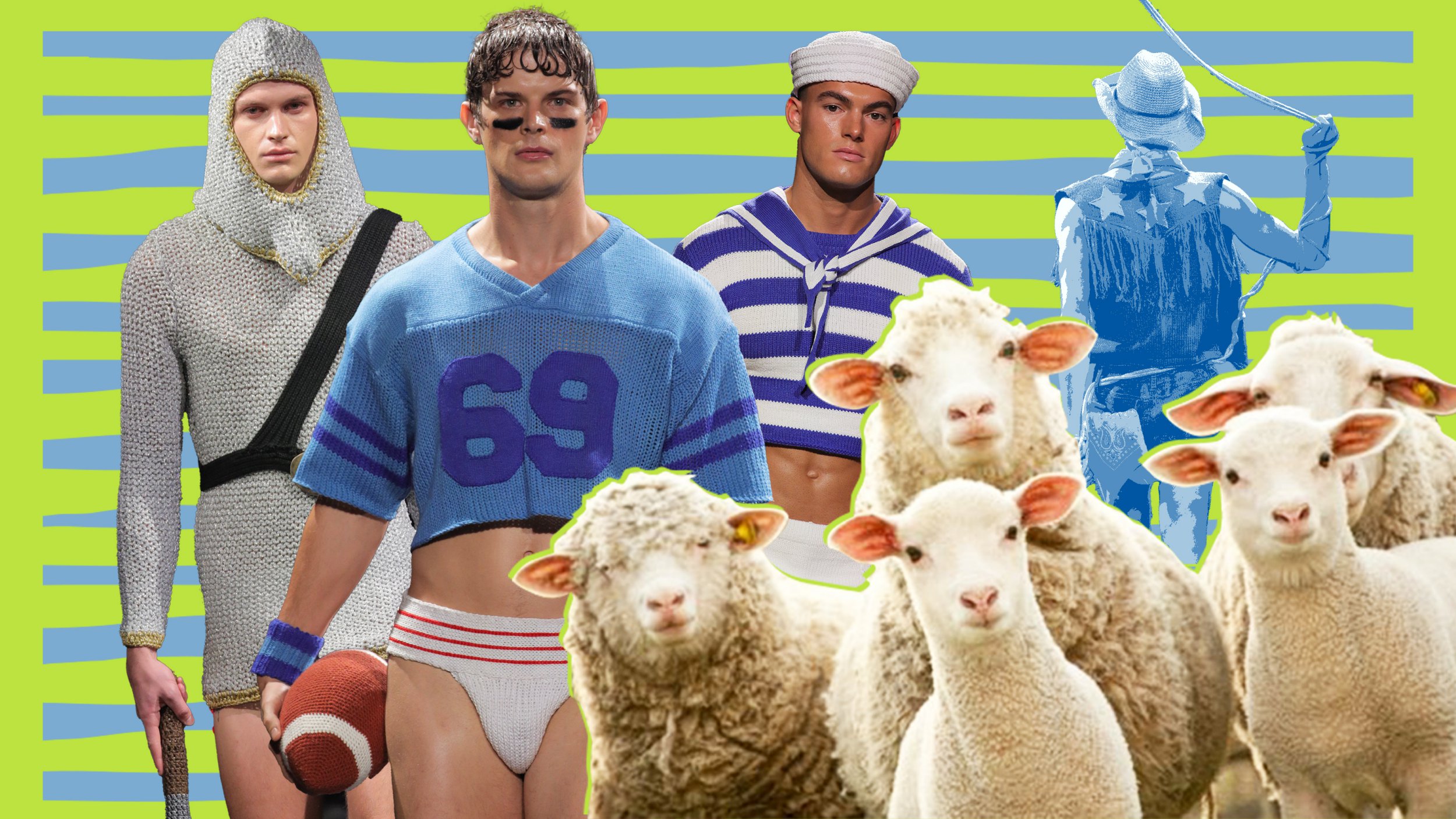 Grindr has created a fashion line using the wool of 'g