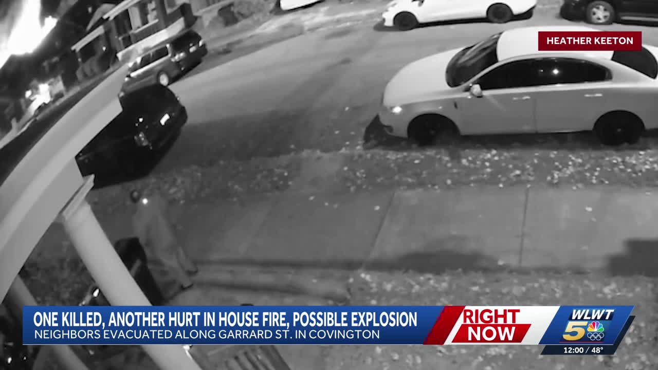 1 dead, 1 injured after house fire, possible explosion in Covington
