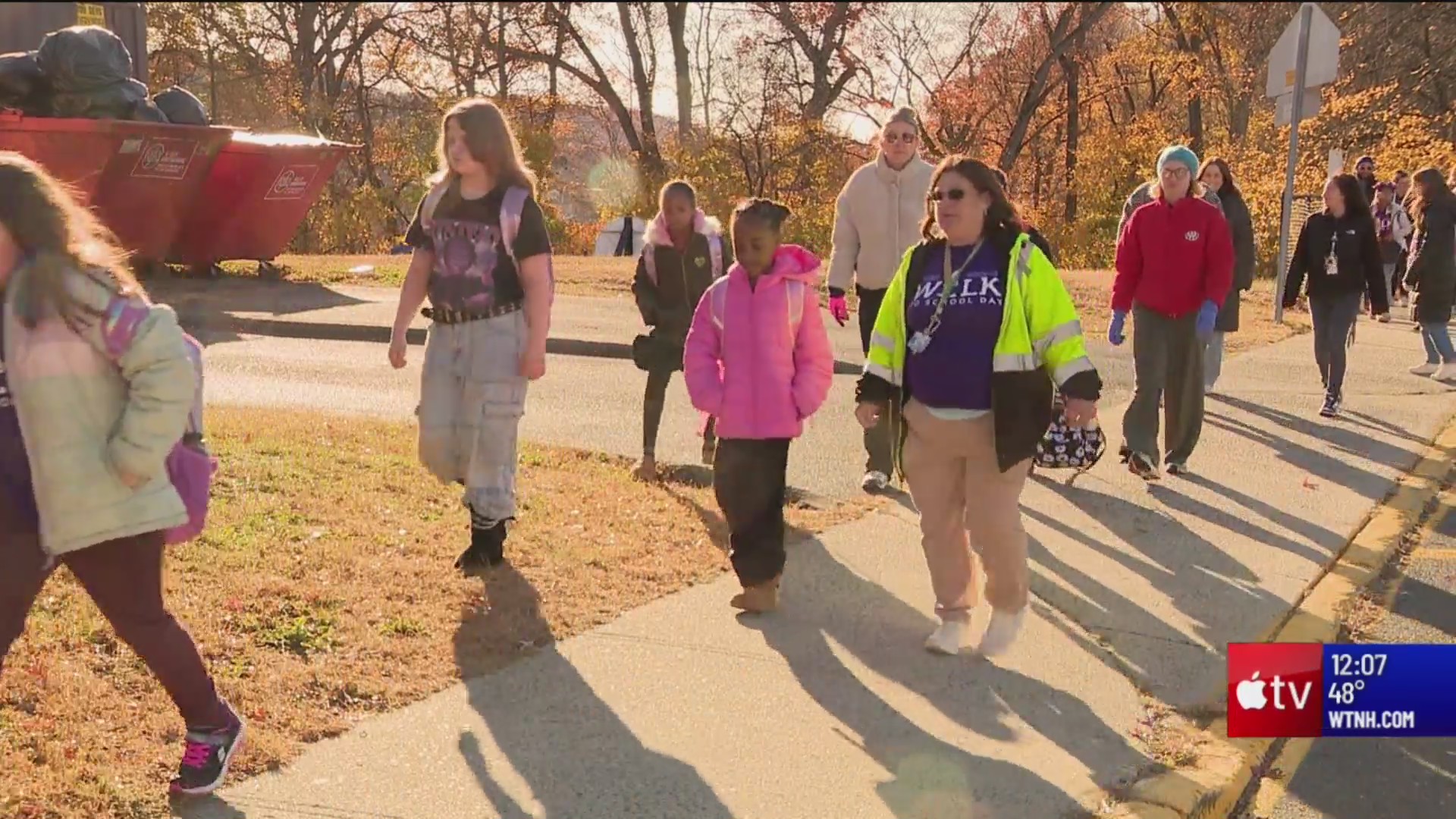 Derby students participate in 'Ruby Bridges Walk to School Day'