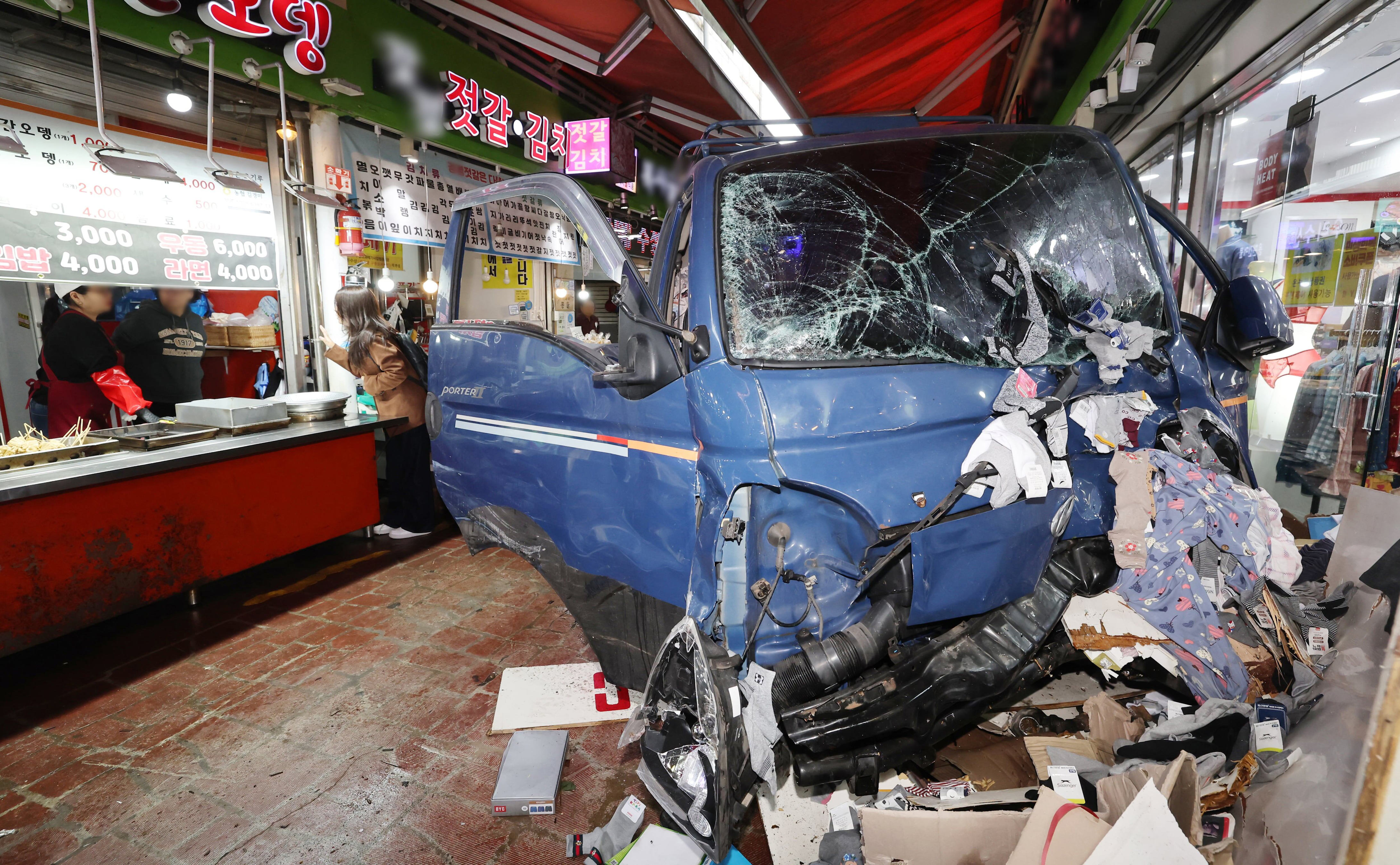 Driver's Error in Bucheon Crash Confirmed by Pedal Black Box