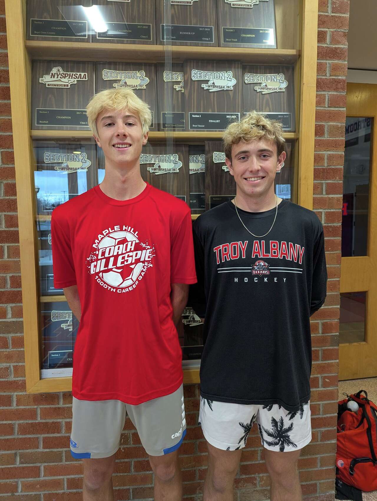 For decades, Maple Hill soccer players have bleached their hair. Here's why