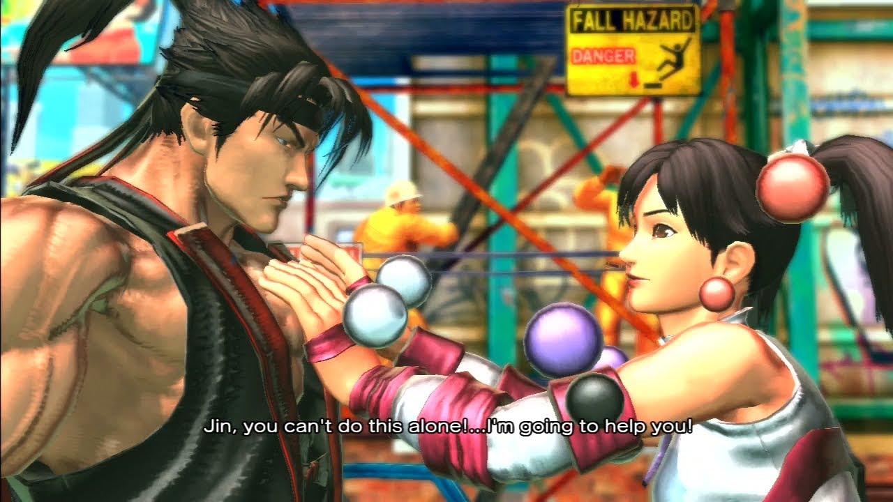 Street Fighter X Tekken playthrough - Jin and Xiaoyu (team dream come ...