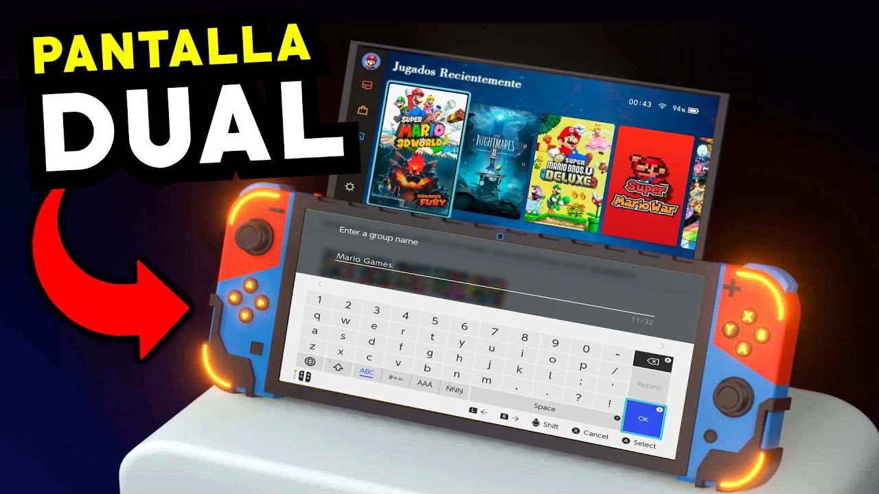 Reaccionando a conceptos de Nintendo Switch Pro 😐