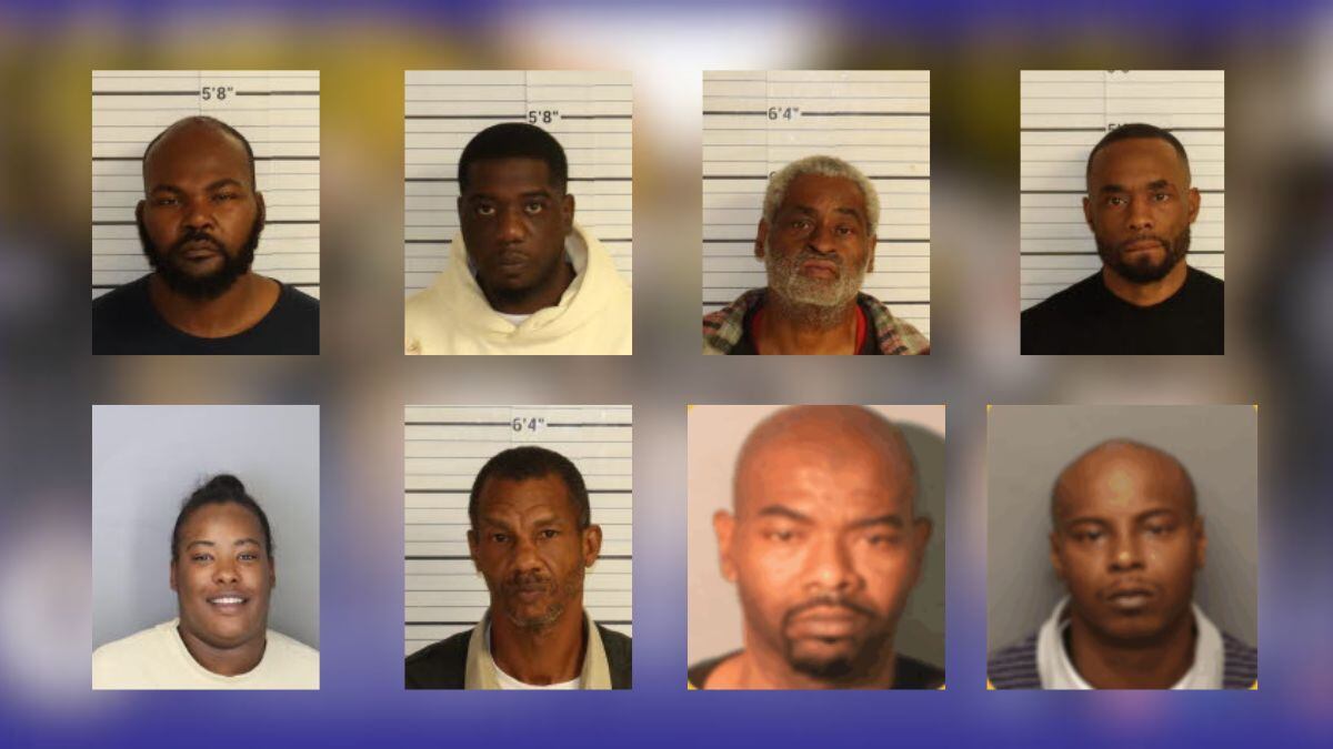 MPD, Memphis Safe Task Force arrests 8 in drug bust