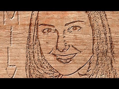 Photoshop tutorial: How to make a photo into a woodcut carving