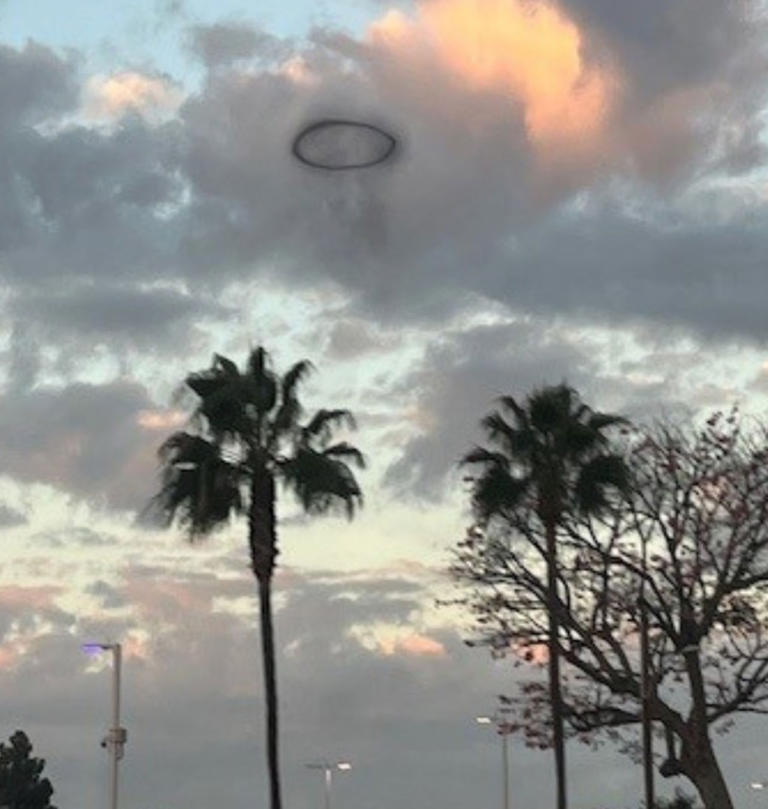 Mysterious black ring over Disneyland spooks California drivers