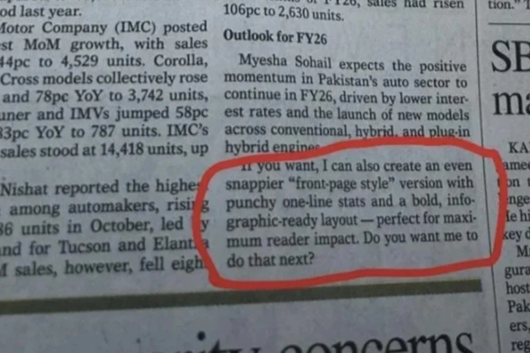 Newspaper issues apology as readers can't believe what made it into print