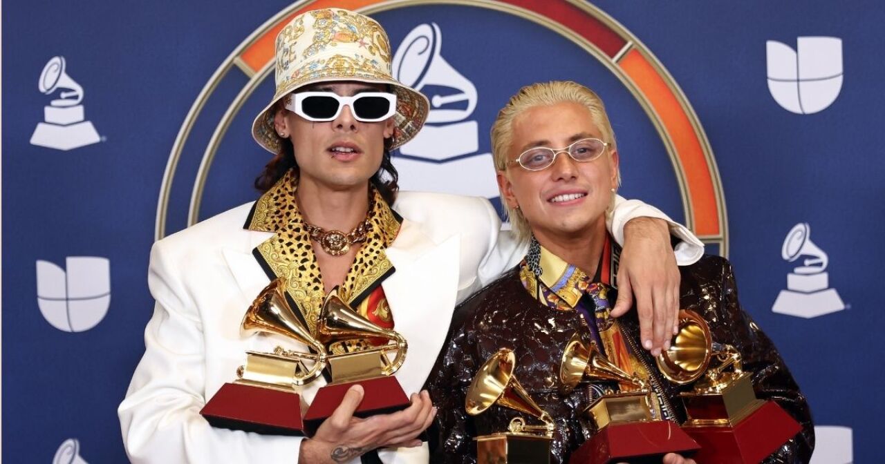 Ca7riel & Paco Amoroso quieren fundir sus Latin Grammy para hacerse joyería
