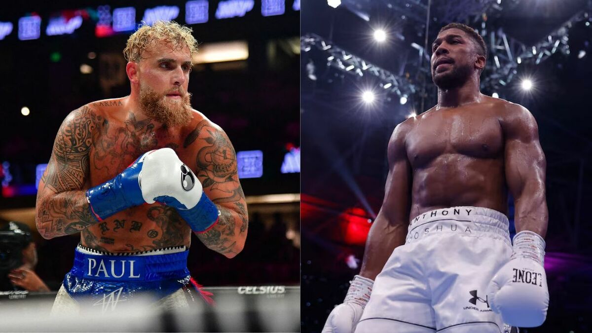 Jake Paul pelearía con Anthony Joshua; revelan negociaciones