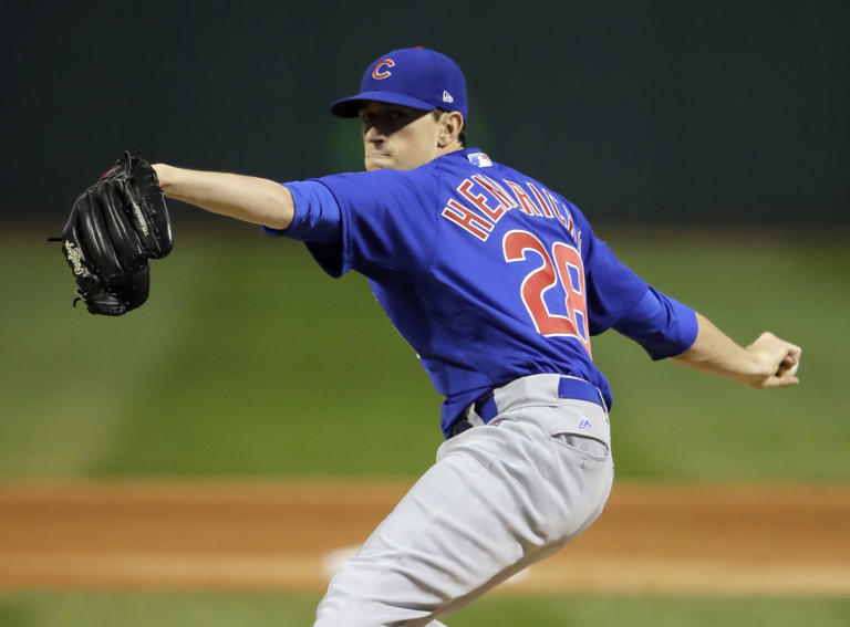 MLB Pays Tribute to Former Cubs Playoff Hero Kyle Hendricks Following ...