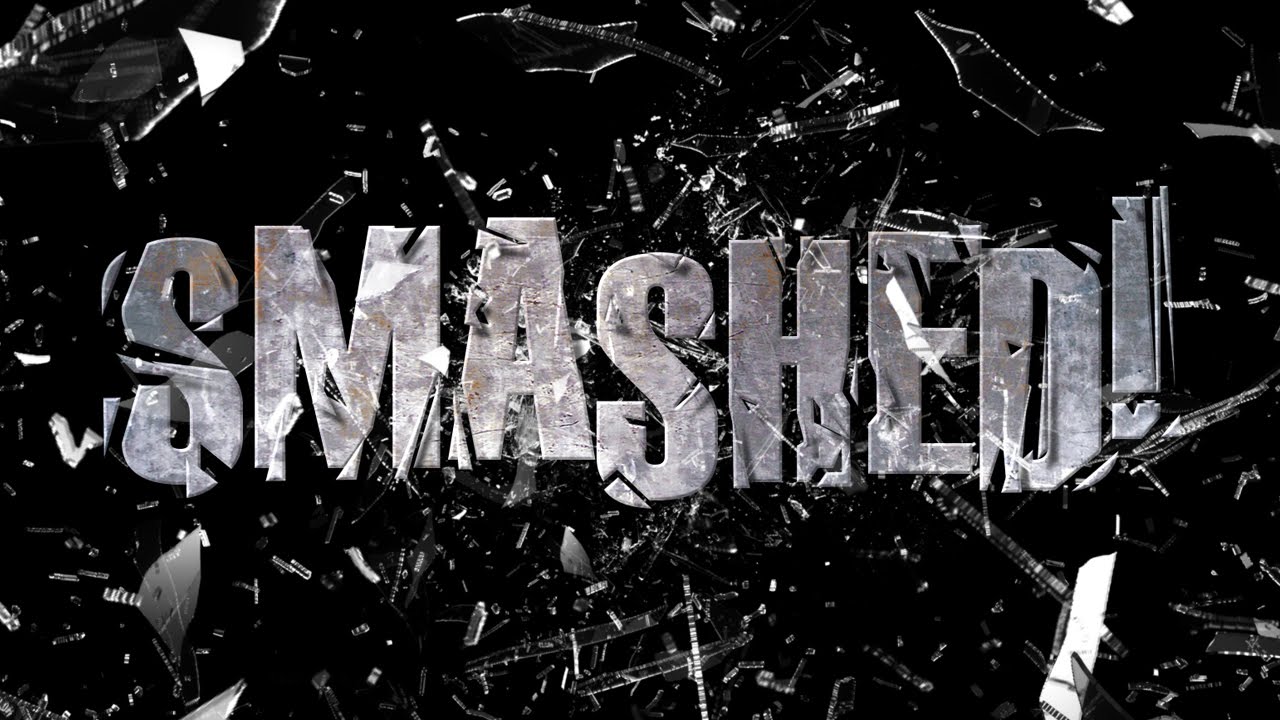 Photoshop tutorial: How to create a shattered text effect with shards ...