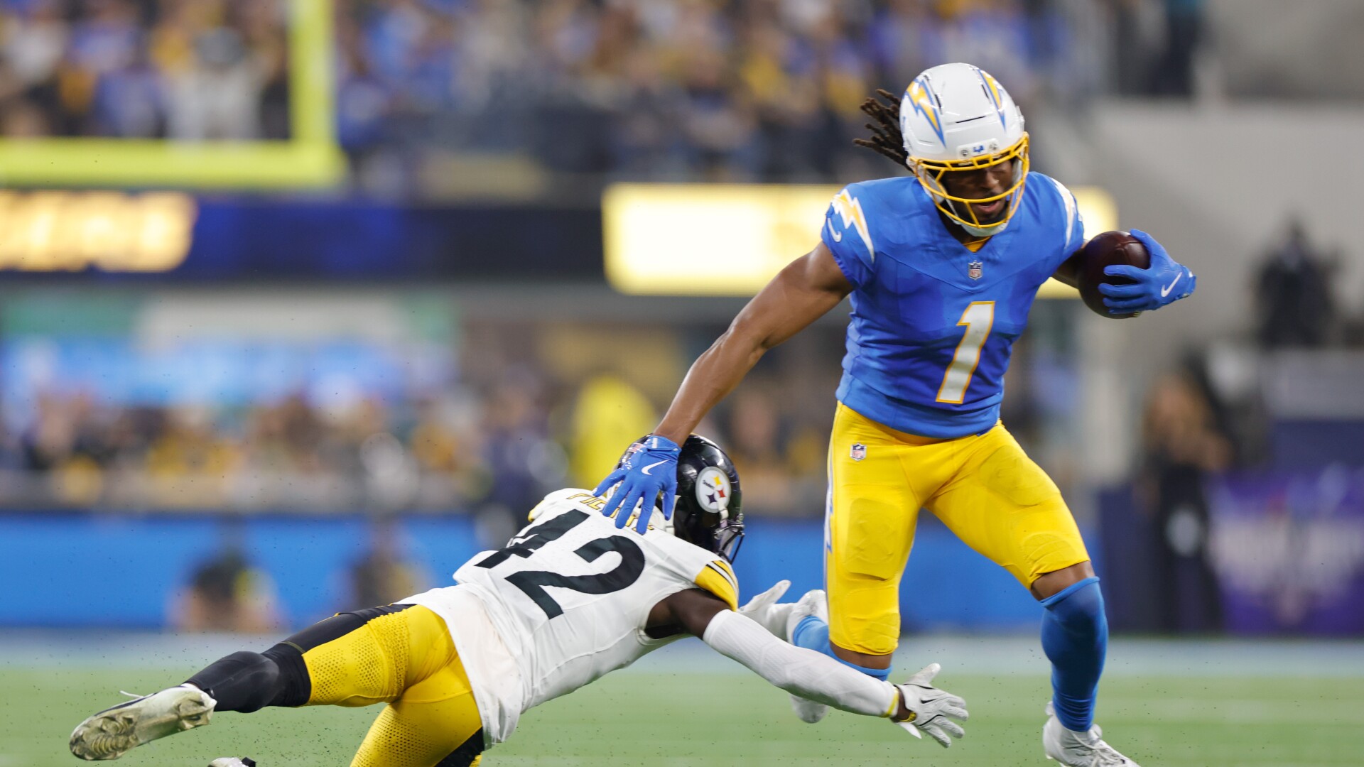 Quentin Johnston, Tarheeb Still among five Chargers listed as questionable