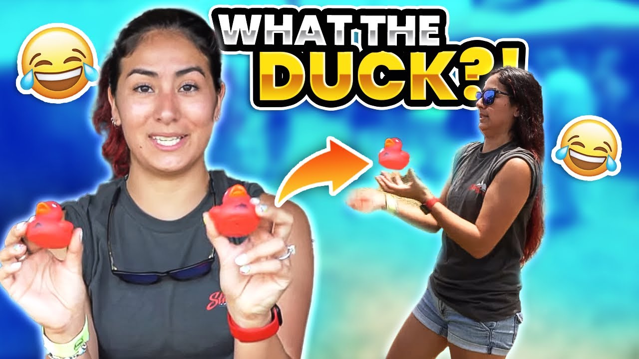 You won't believe the duck juggling challenge!
