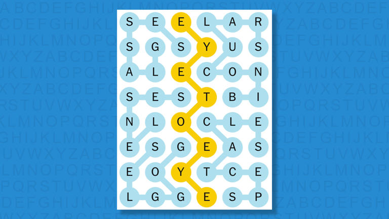 NYT Strands answers for game 622 on a blue background