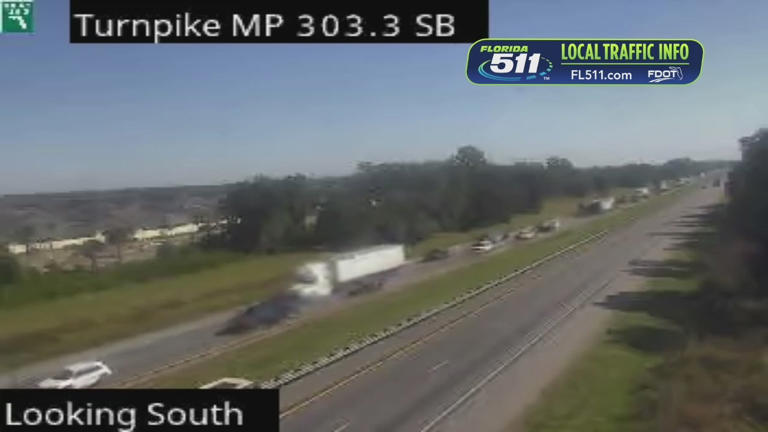 Truck, bridge crash in Sumter County shuts down portions of Florida's ...