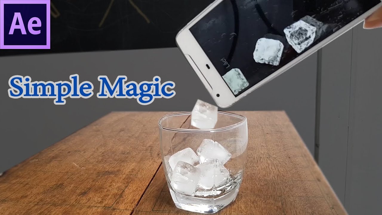 Create simple magic video: Pour water from the phone to the cup by ...