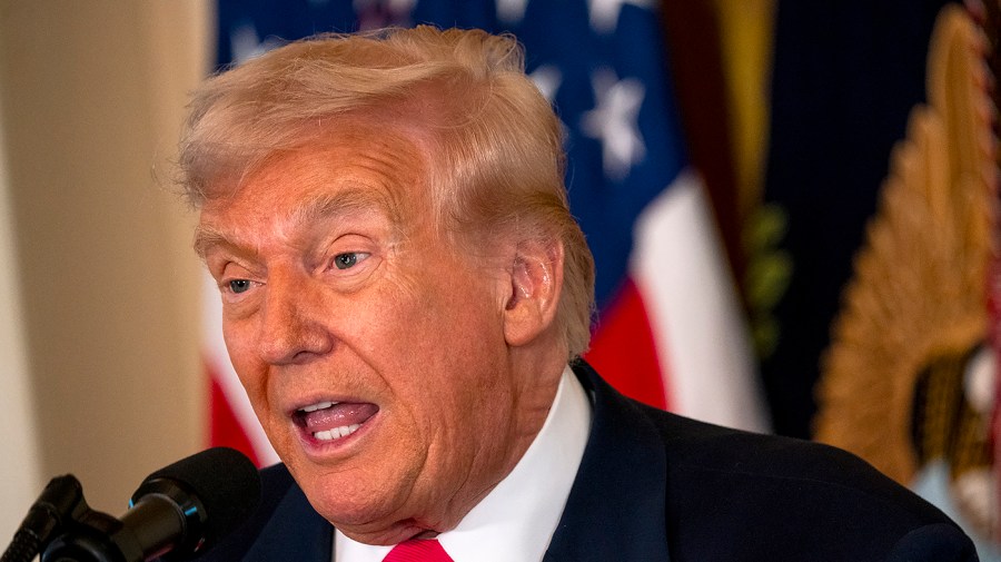 BBC chair ‘determined to fight’ Trump over threatened defamation lawsuit