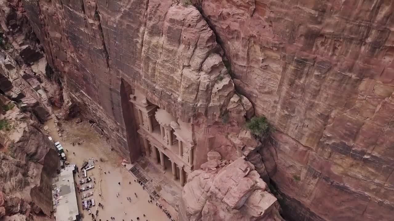 Soaring Over Petra: A Lost City Revealed from the Sky...