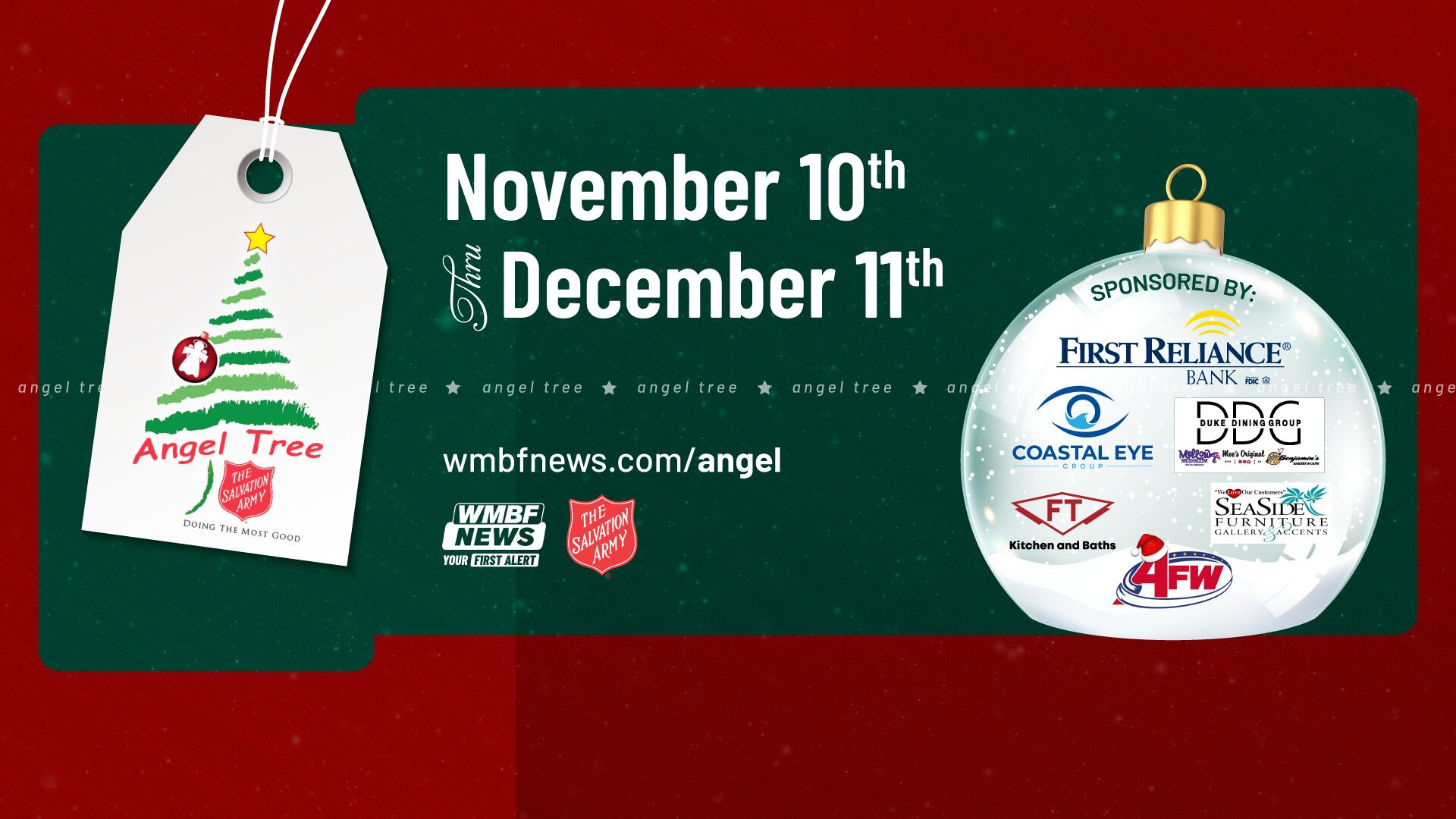 WMBF News, Salvation Army partner for Angel Tree campaign