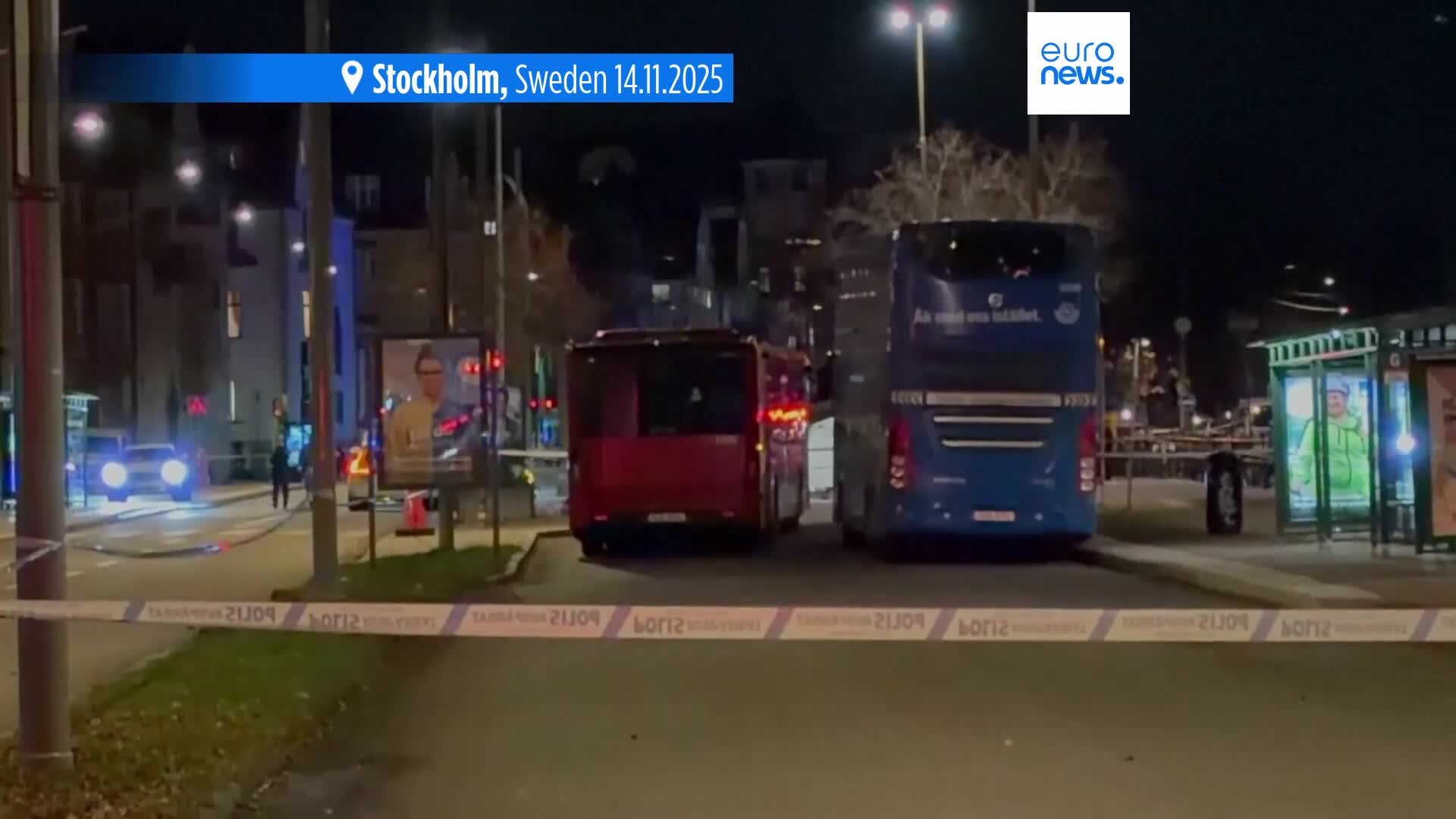 Several killed and injured after bus crashes into bus shelter in Sweden ...