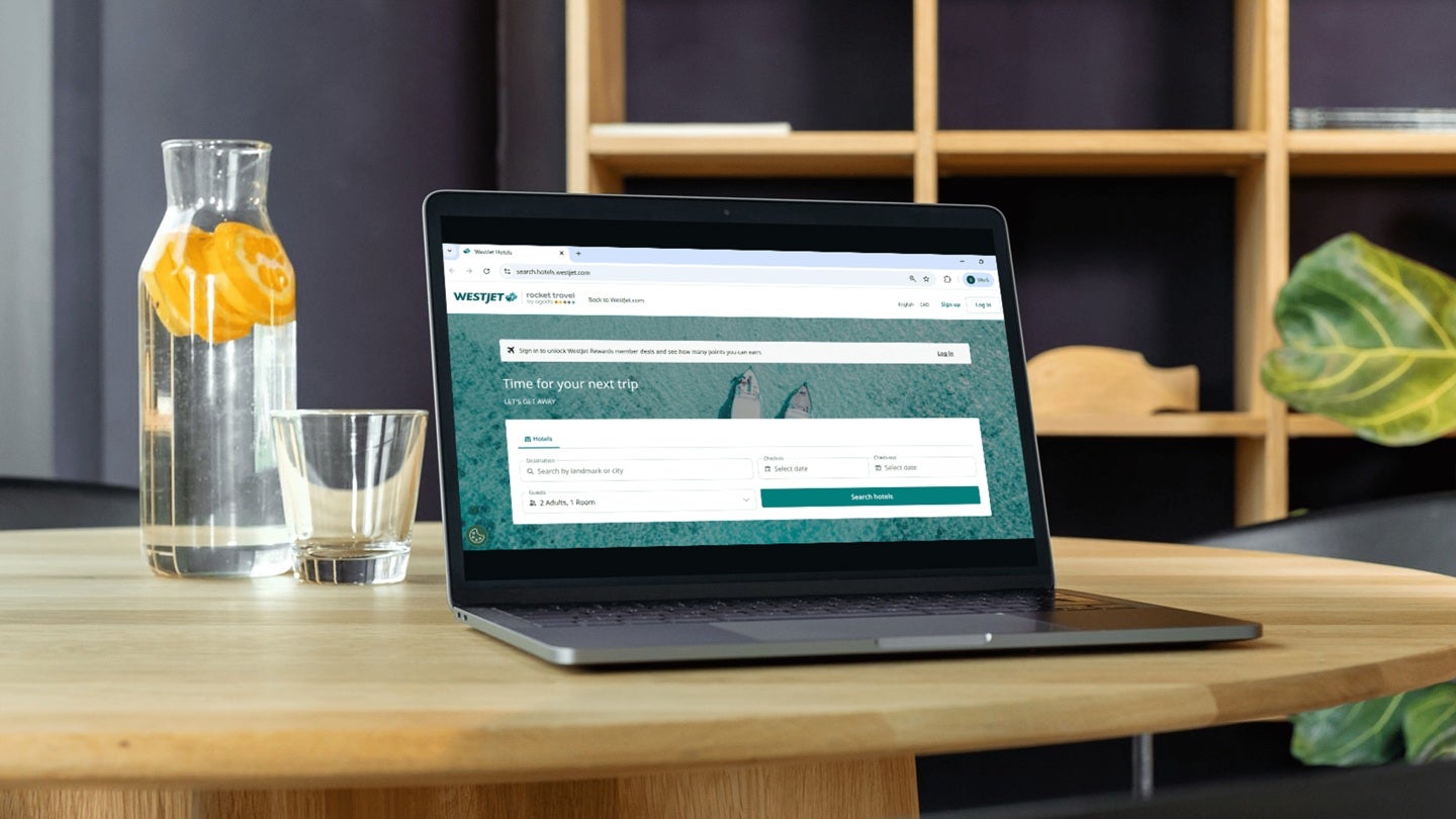 Rocket Travel by Agoda and WestJet partner to launch hotel booking platform