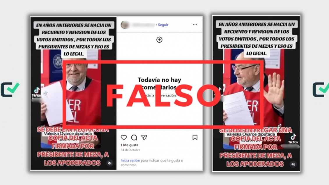 Falso: Servel no tiene la única acta del escrutinio de votos, hay ...