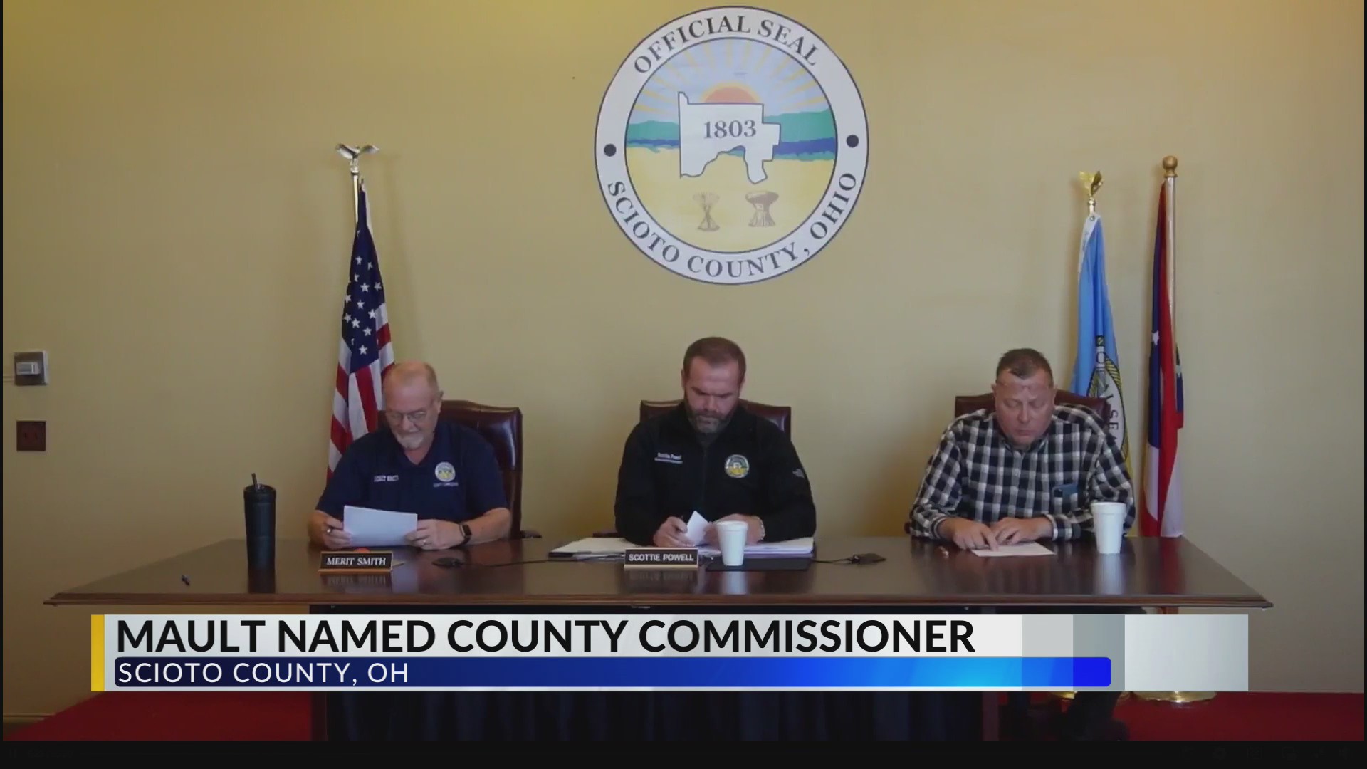 Mault fills vacant Scioto County Commission seat