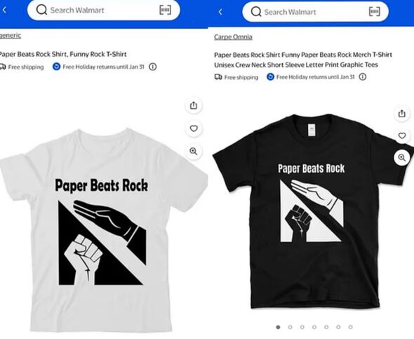 Walmart pulls T-shirt after shoppers say it looks like a Nazi salute