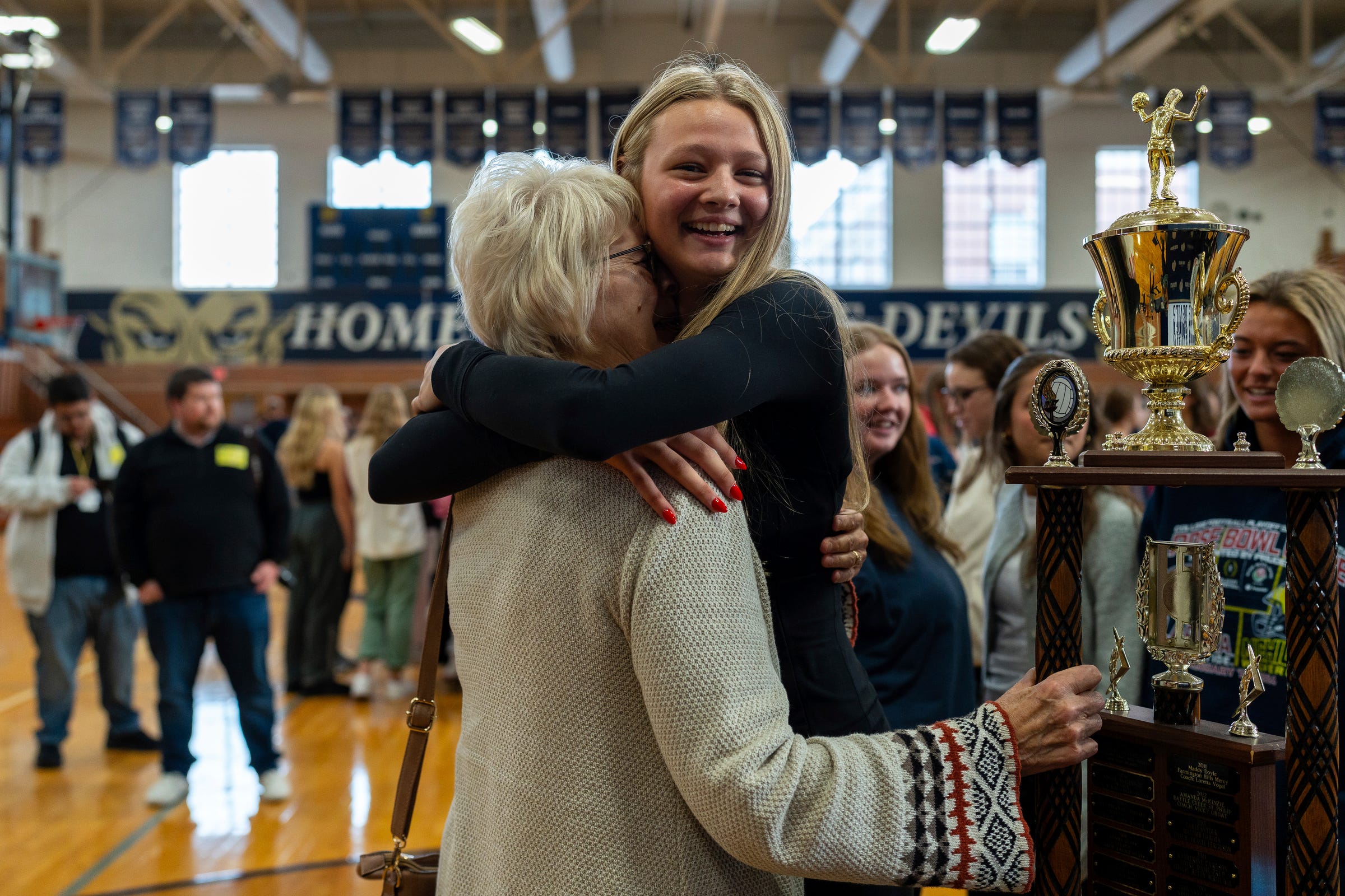 Grosse Pointe South's Gabby DiVita wins 2025 Miss Volleyball Award