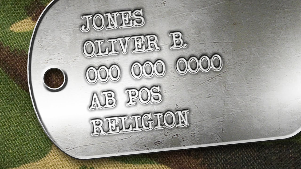 Photoshop tutorial: Part 2 - How to create a post-1970s, military dog tag