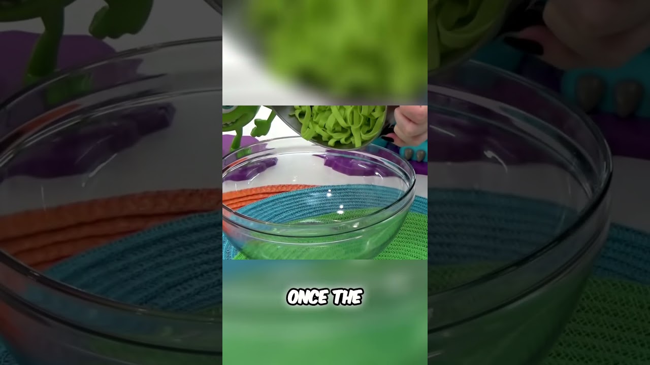 I made green pasta for a fun lunch ☀️