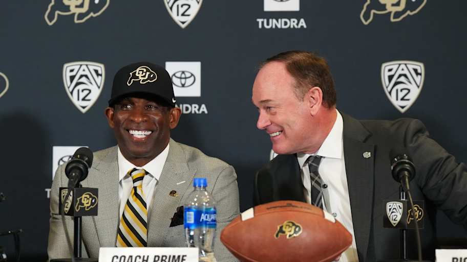 Deion Sanders Reacts To Colorado Athletic Director Rick George Stepping ...