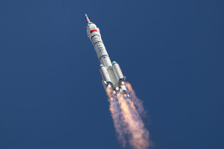 Chinese astronauts return from space station after delay blamed on ...