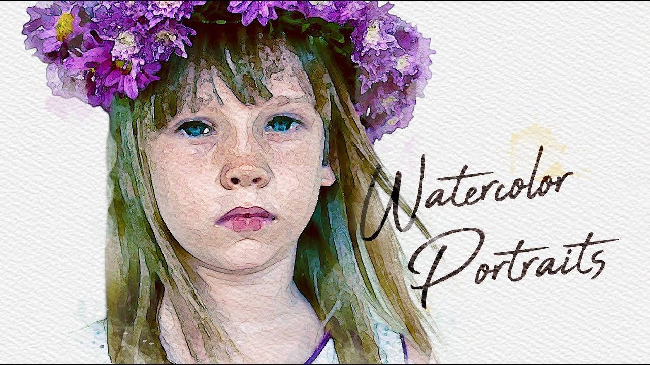 Photoshop: How to quickly create the look of beautiful, watercolor ...