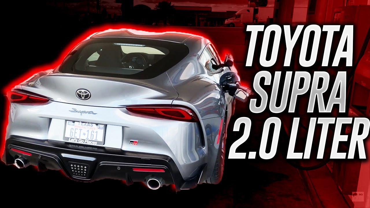 Toyota Supra 2.0 liter review - No sense of speed (POV)