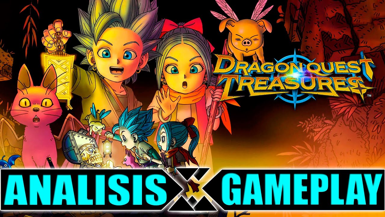 Dragon Quest Treasures recorriendo las islas de Piedra Dragón