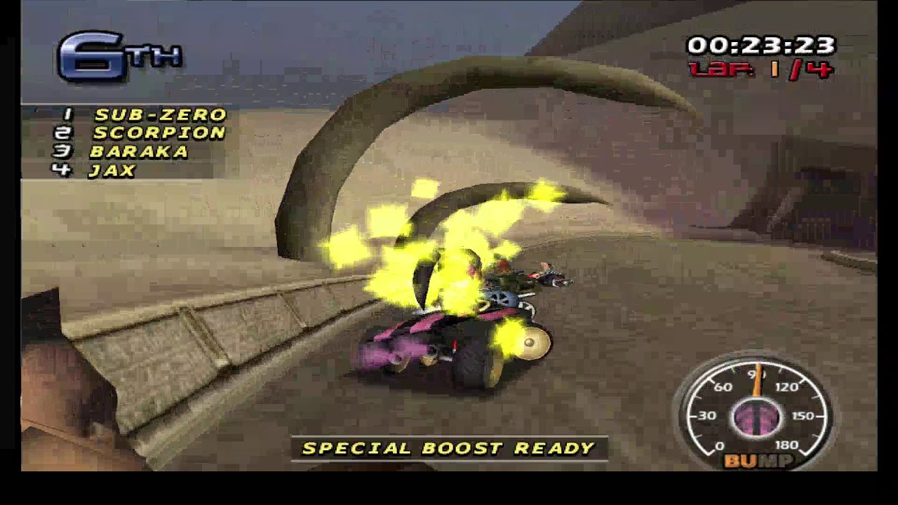 MKA Motor Kombat playthrough - Mileena (Lost Pyramid)