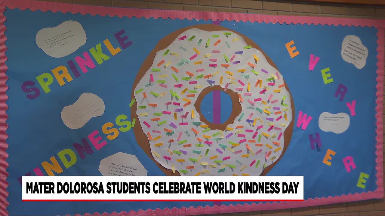 Holyoke school celebrates ‘sprinkling kindness’ for World Kindness Day