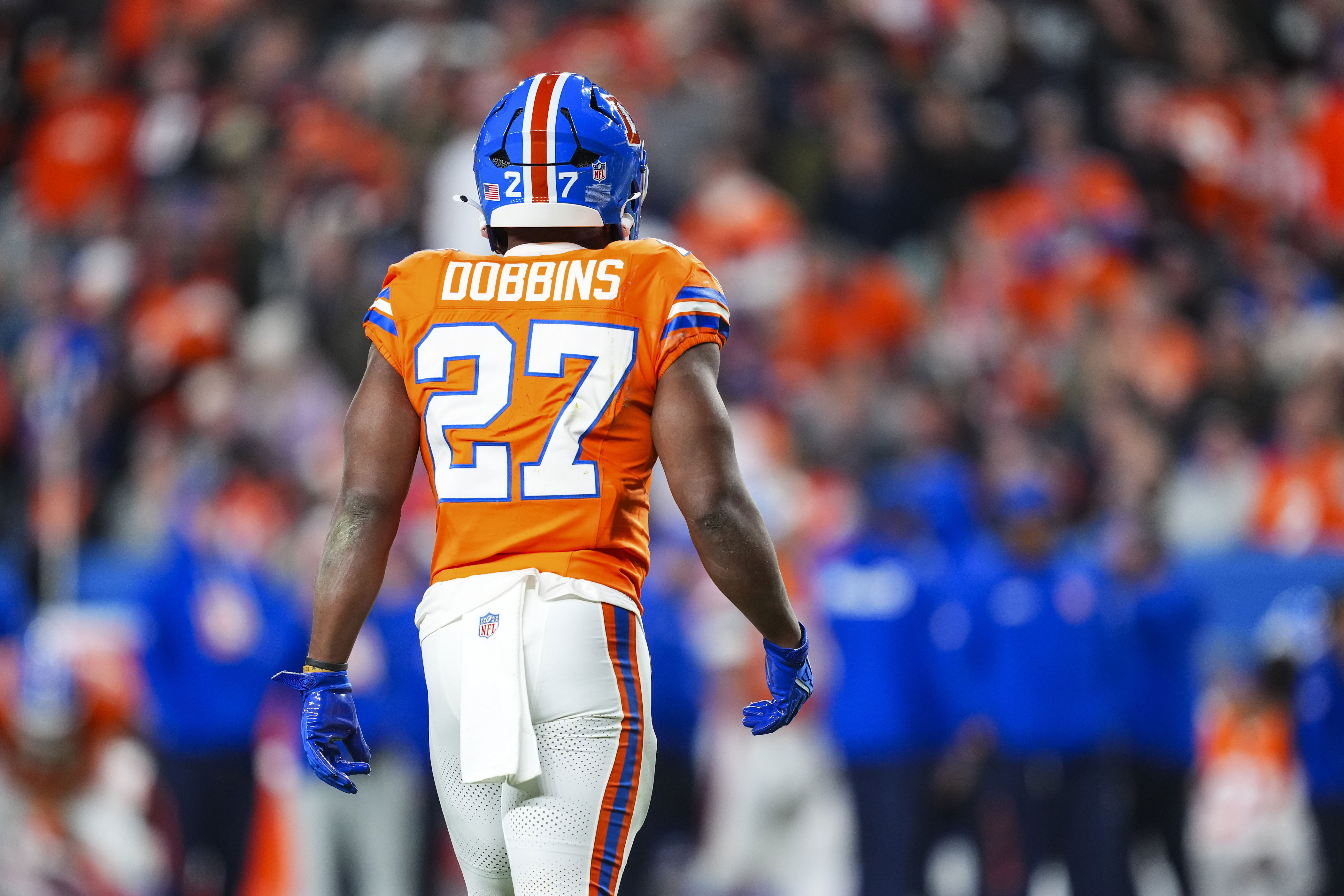 Running back JK Dobbins wants to re-sign with the Broncos
