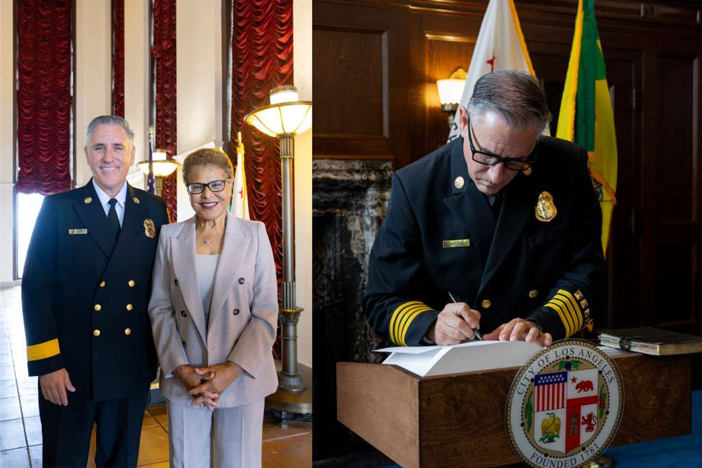 LAFD Chief Moore touts department improvements to prevent future ...