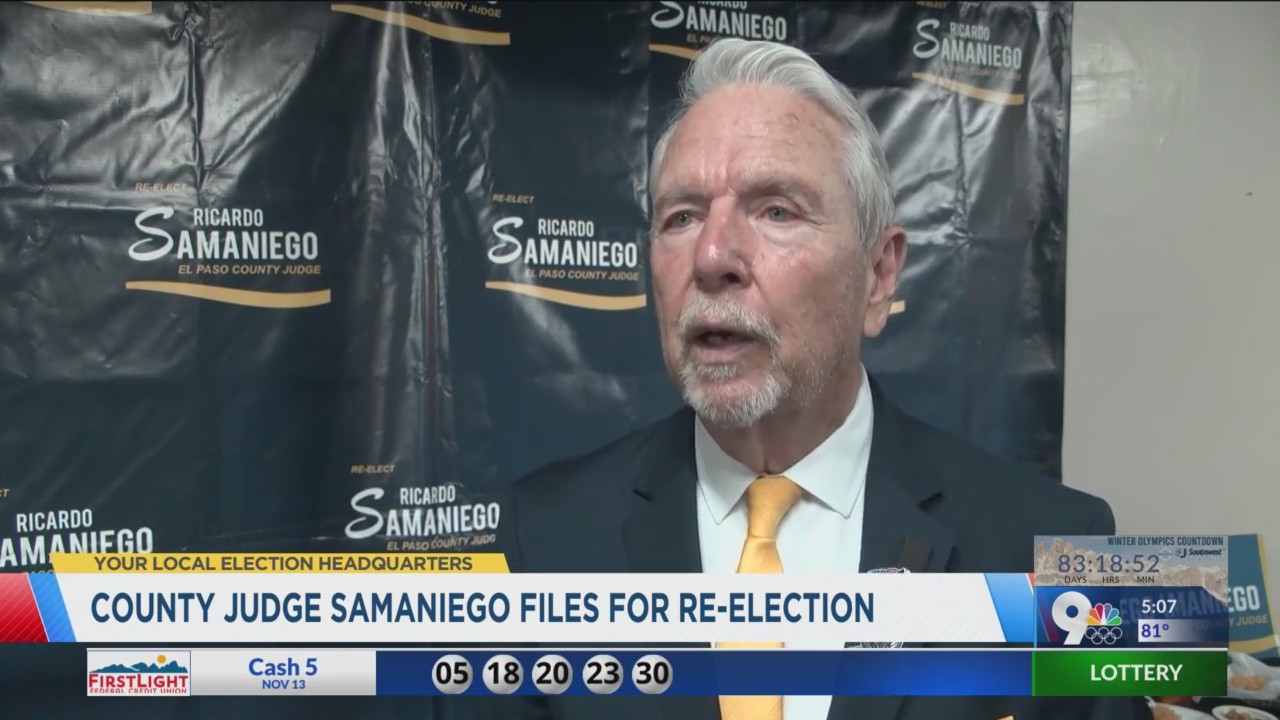 County judge files for another term