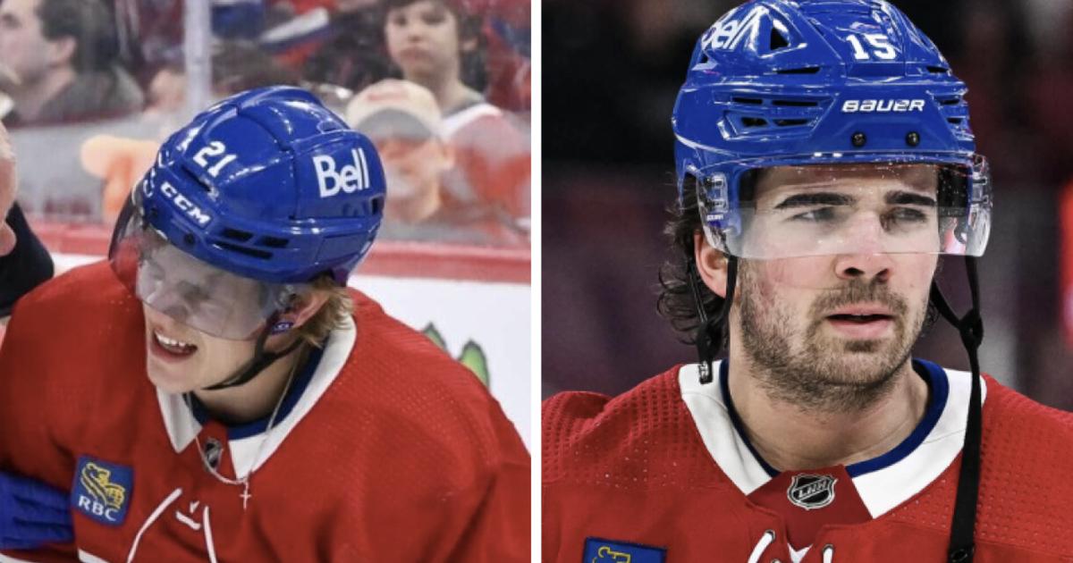 Le Canadien dévoile la durée des absences de Kaiden Guhle et Alex Newhook