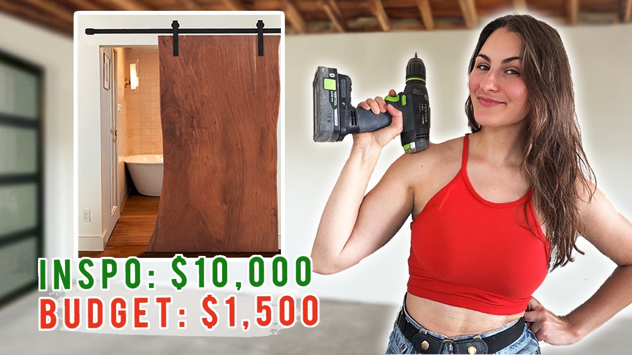 How I Built A Sliding Modern Barn Door