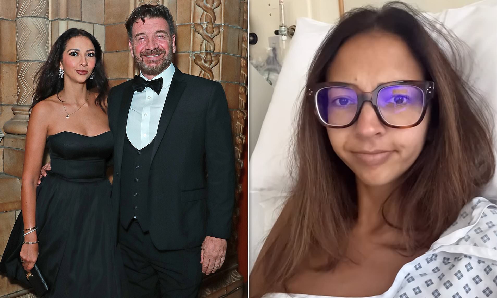 Nick Knowles steps out with wife Katie Dadzie at the Chain Of Hope Gala ...