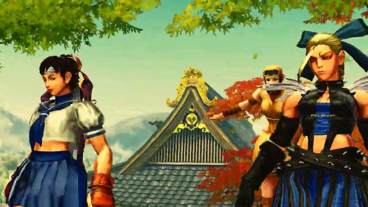 Street Fighter X Tekken playthrough - Cammy and Sakura (team Perrine ...