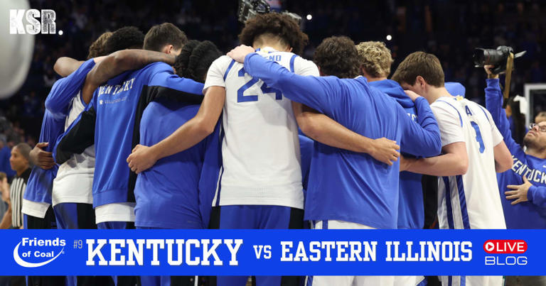 LIVE BLOG: Kentucky vs. Eastern Illinois