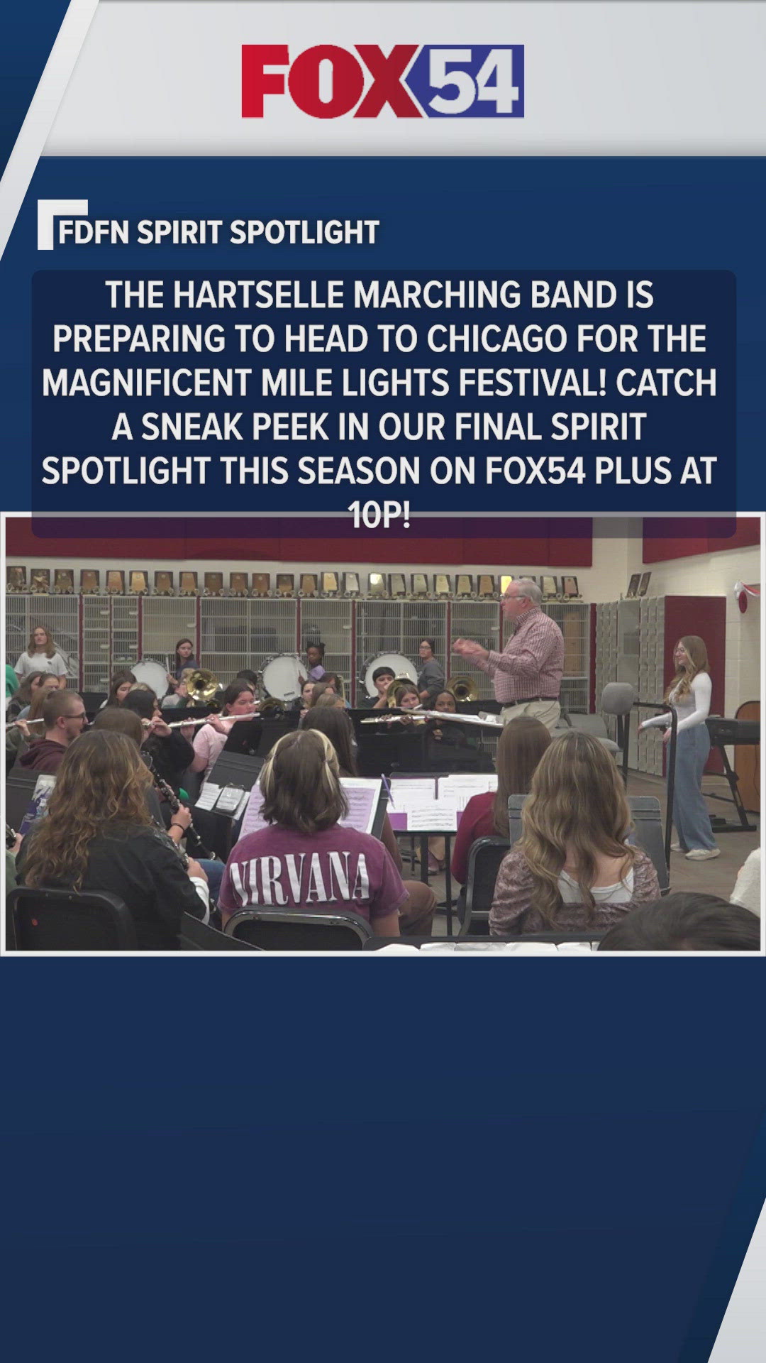 FDFN SPIRIT SPOTLIGHT: Hartselle High School Marching Band