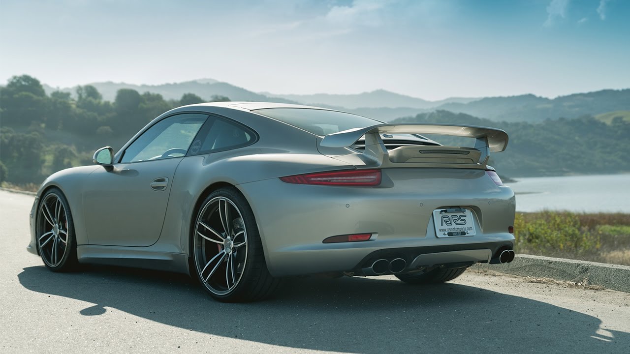 Porsche 911 Carrera S review - TechArt exhaust + wheels