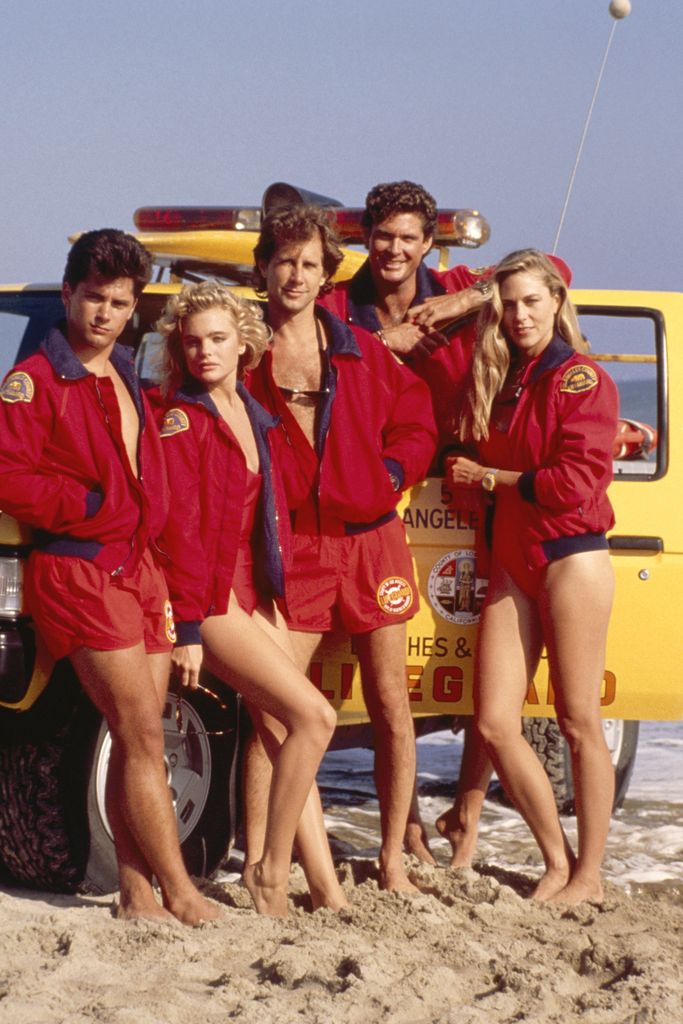 Baywatch's Erika Eleniak now sports alternative look to swimsuit-clad ...
