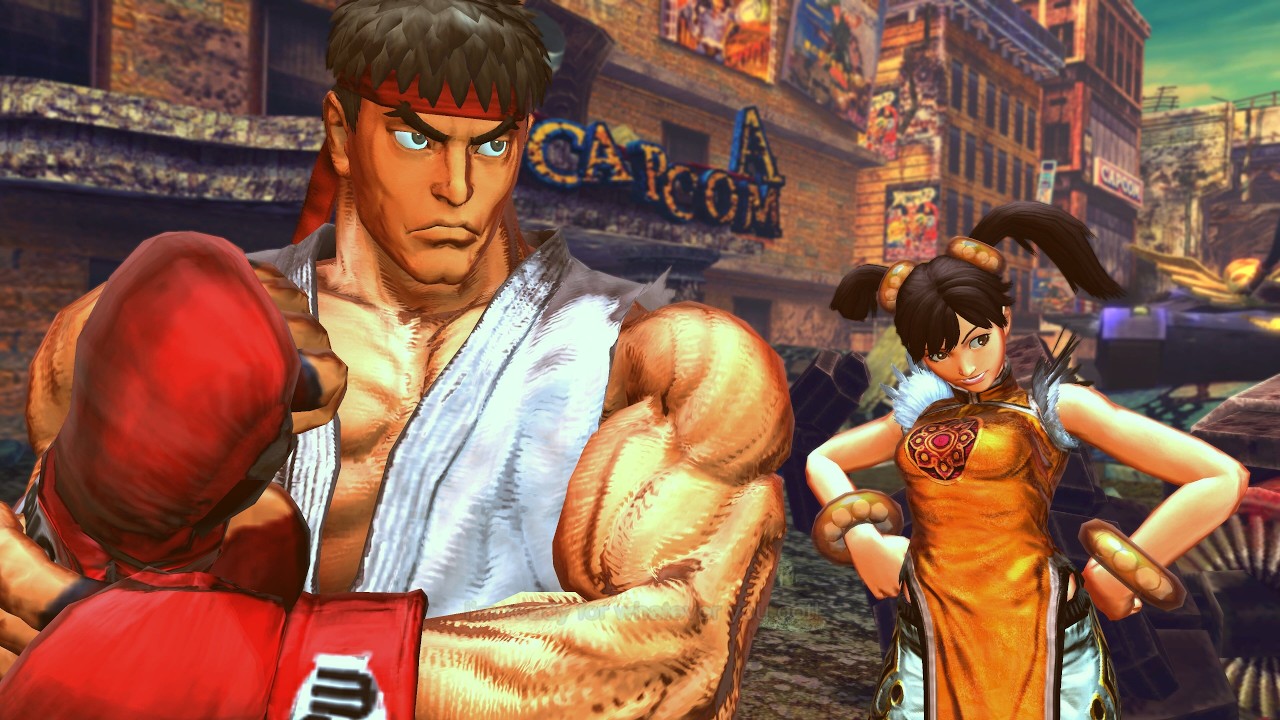 Street Fighter X Tekken playthrough - Ryu and Xiaoyu